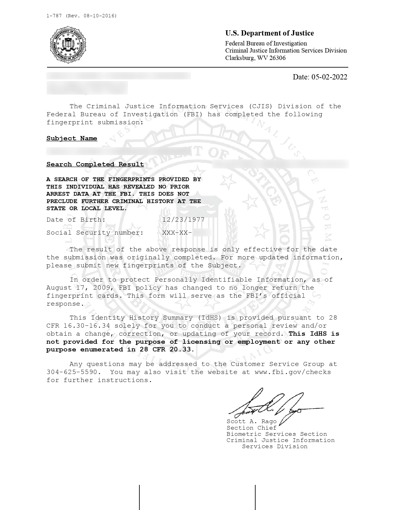 2nd Citizenship FBI Background Check Complete Guide 45 OFF